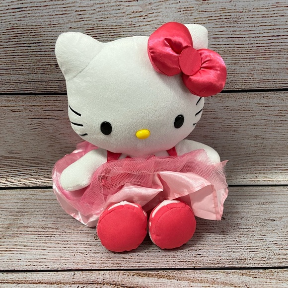 Sanrio | Toys | Sanrio Character Hello Kitty Cat Plush Doll Stuffed ...